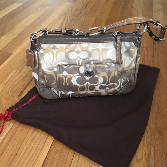 Coach | Bags | Y2k Coach Signature C Shoulder Bag | Poshmark